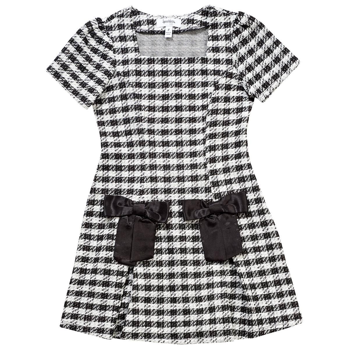 Click here for Girls (7-16) Speechless(R) Short Sleeve Boucle Bow... prices