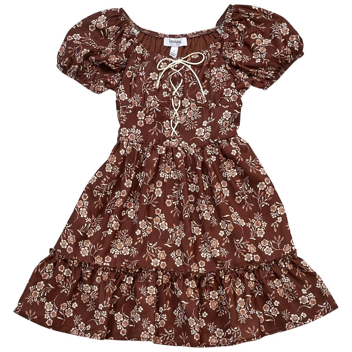 Click here for Girls (7-16) Speechless(R) Puff Sleeve Floral Tie... prices