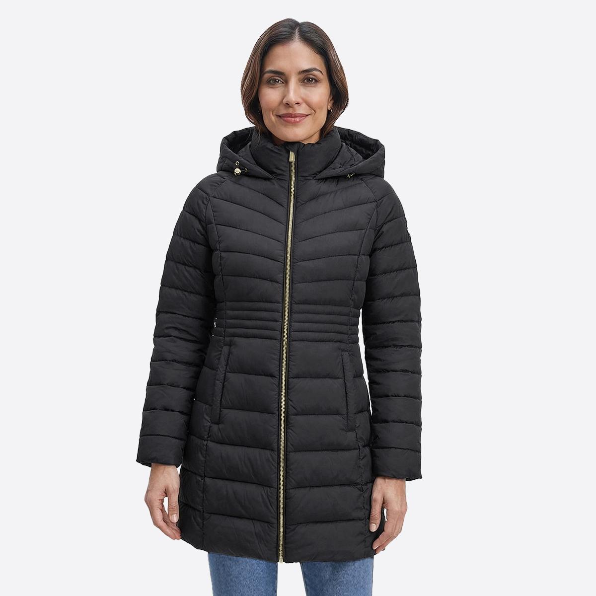 Click here for Plus Size Michael Kors Packable Puffer Jacket with... prices