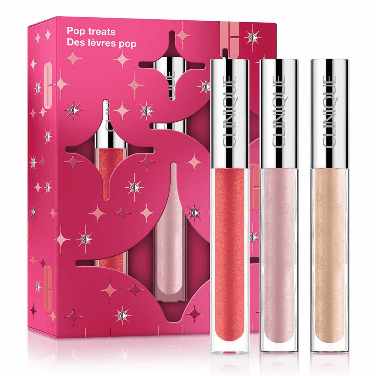 Click here for Clinique Pop Treats Pop Plush Lip Gloss Gift Set -... prices