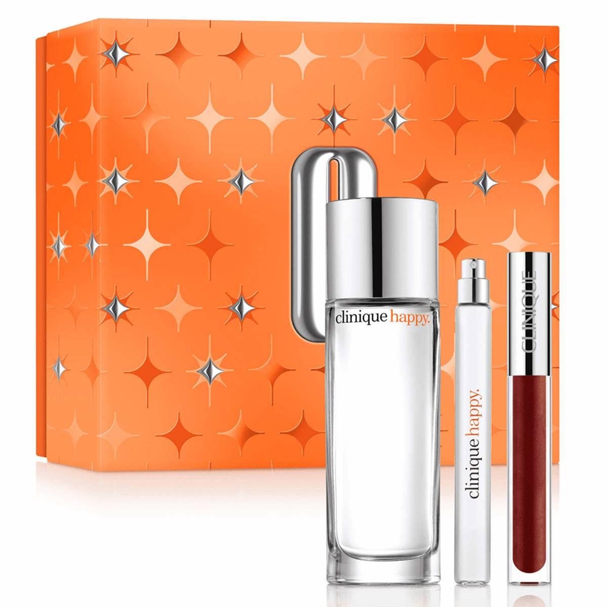 Click here for Clinique Perfectly Happy Perfume & Lip Gloss Set -... prices