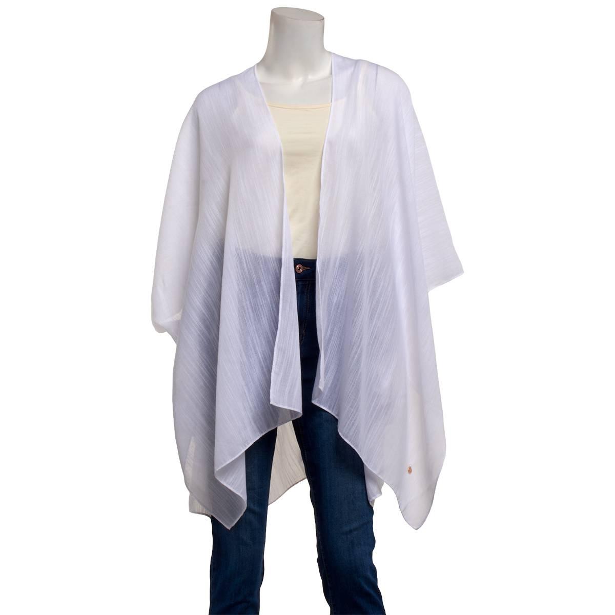 Click here for Womens Anne Klein Light Weight Woven Ruana prices