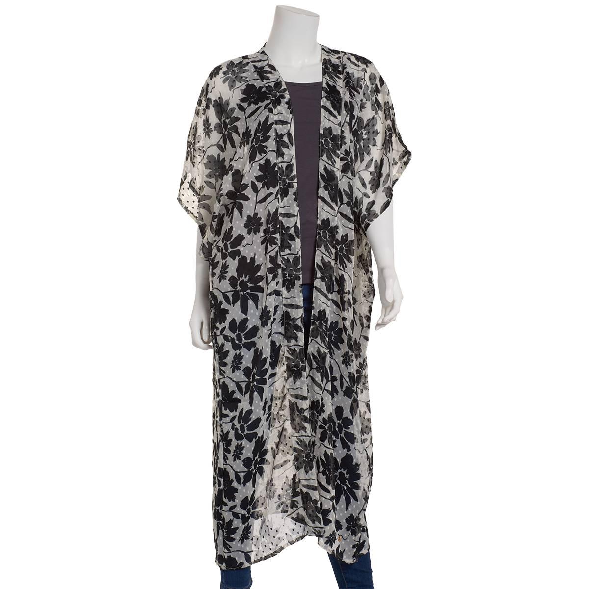 Click here for Womens Anne Klein Clip Dot Kimono prices