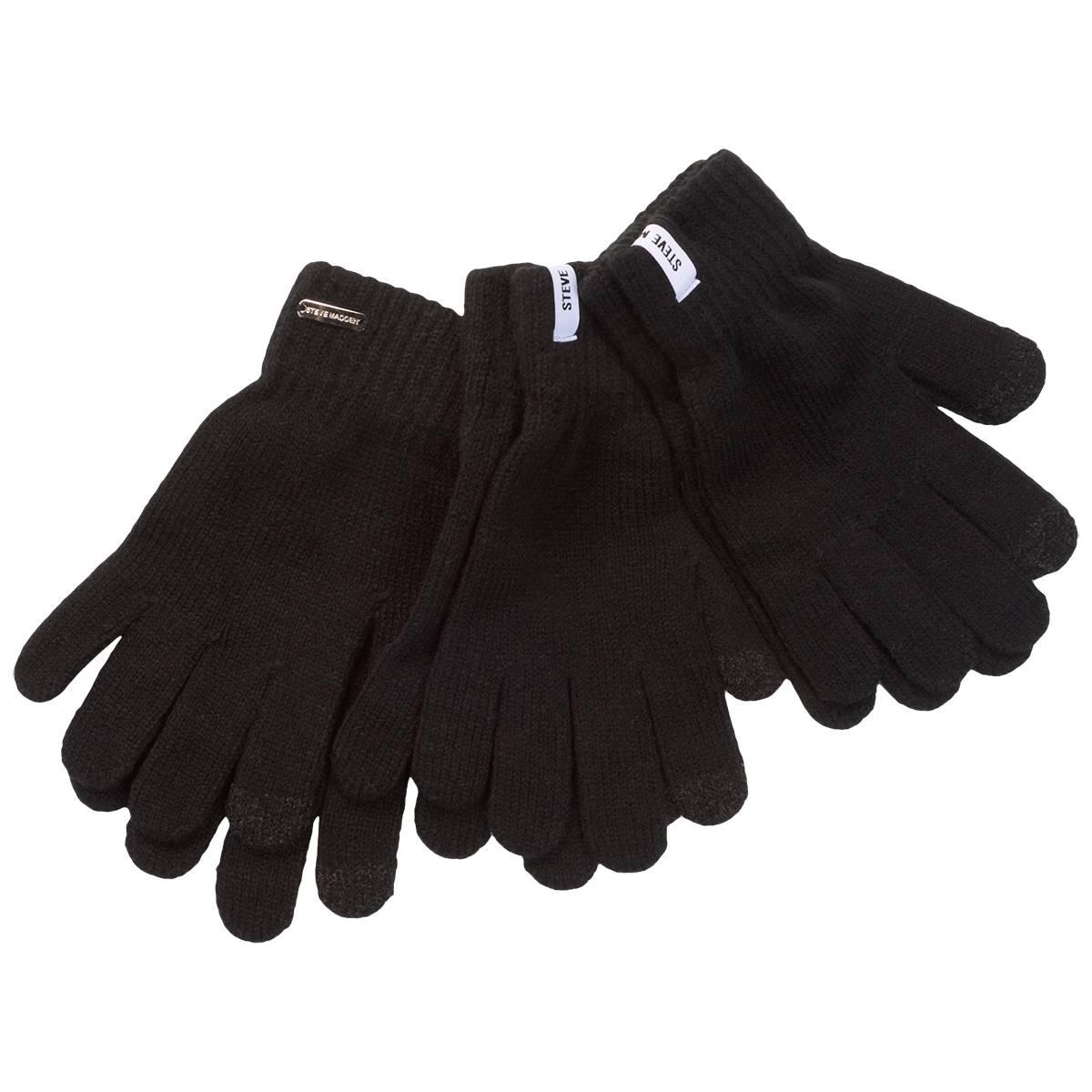 Click here for Womens Steve Madden 3pk. Classic Magic Glove Set prices