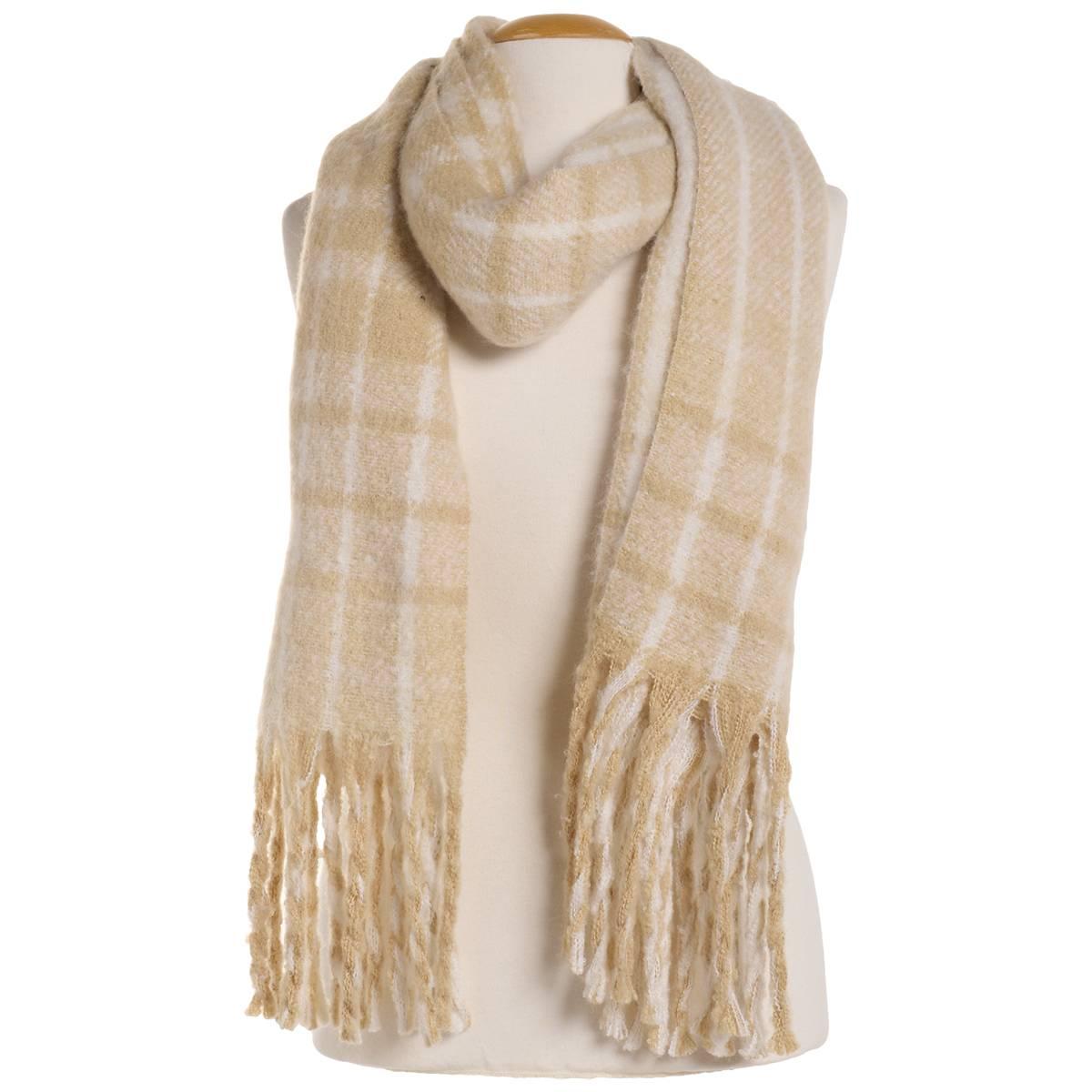 Click here for Womens Steve Madden 2 Tone Plaid Scarf prices