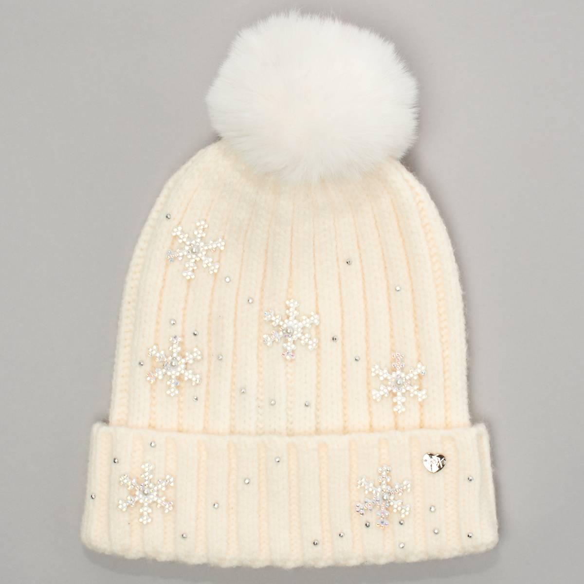 Click here for Womens Betsey Johnson Pearl Rhinestone Snowflake B... prices