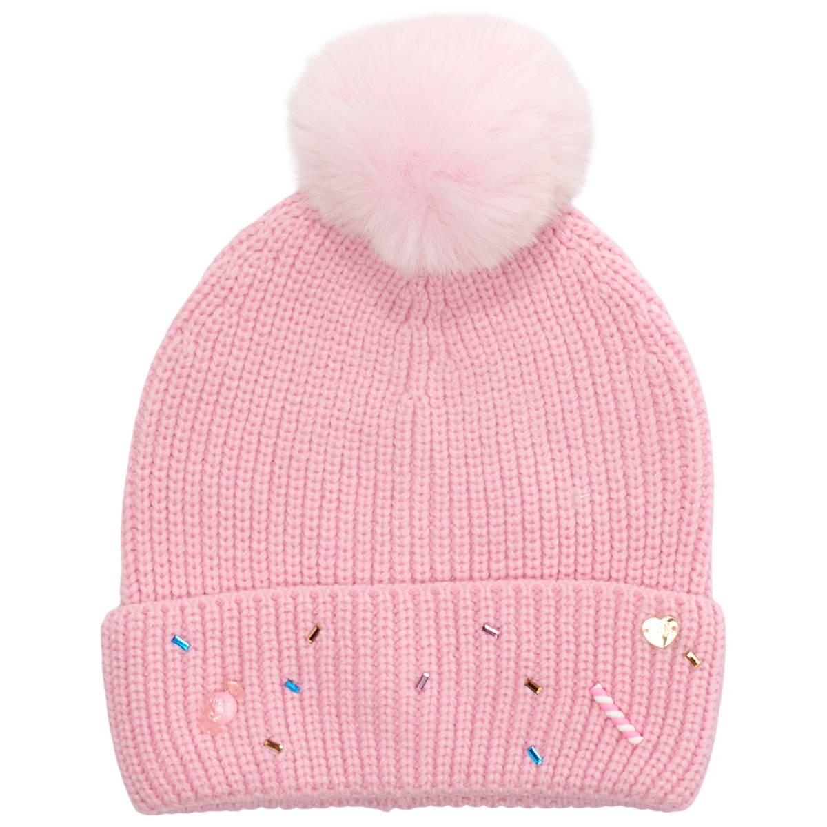Click here for Womens Betsey Johnson Candy Knit Beanie prices
