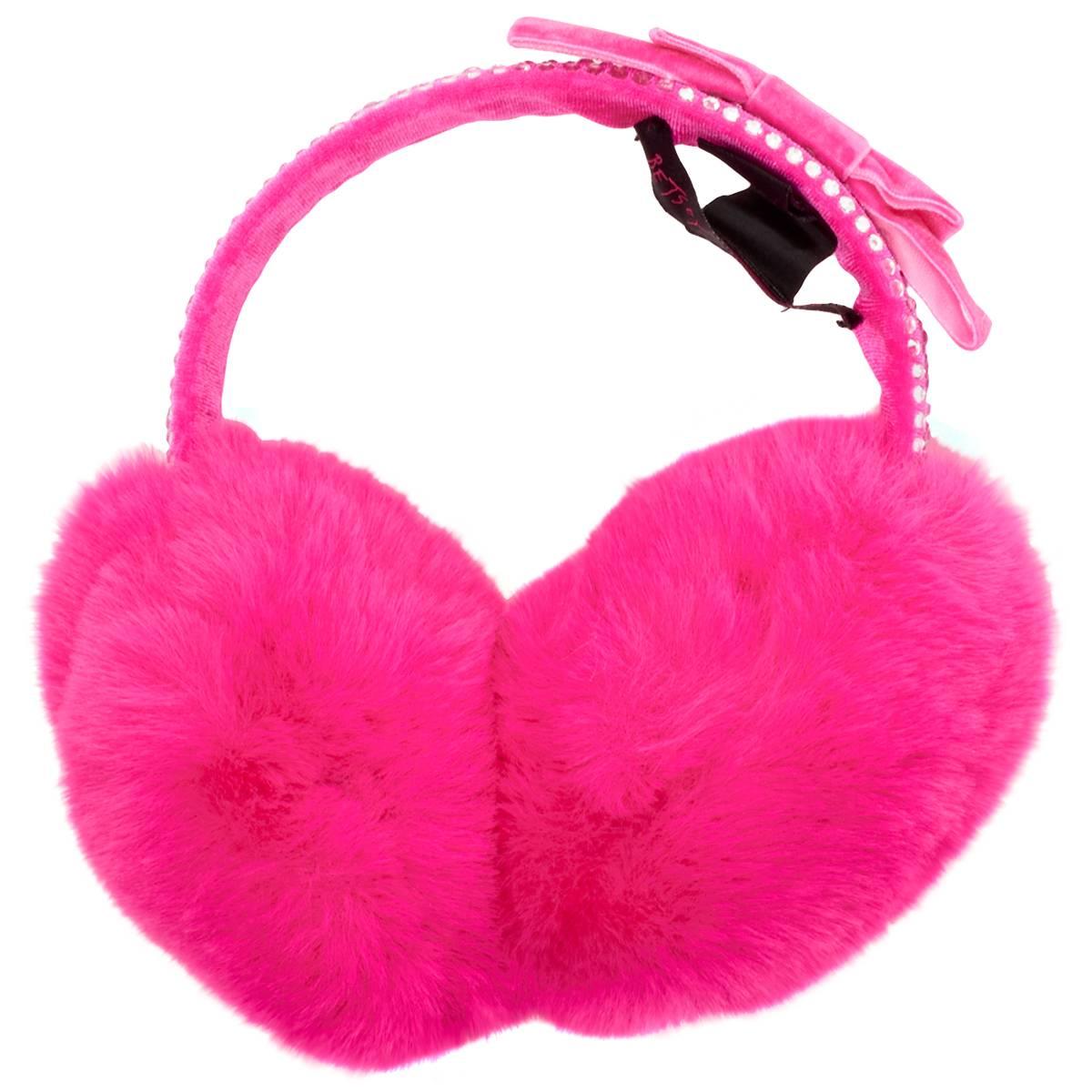 Click here for Womens Betsey Johnson Velvet Bow Earmuffs prices
