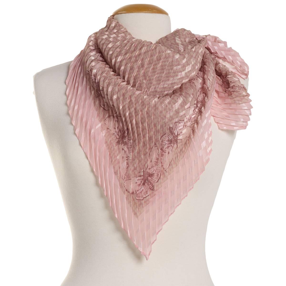 Click here for Womens Anne Klein Pleat Butterfly Square Scarf prices