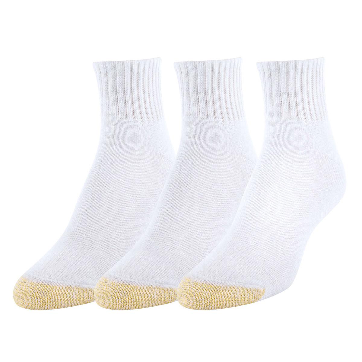 Click here for Womens Gold Toe(R)  3pk. AquaFX(R) Quarter Socks prices