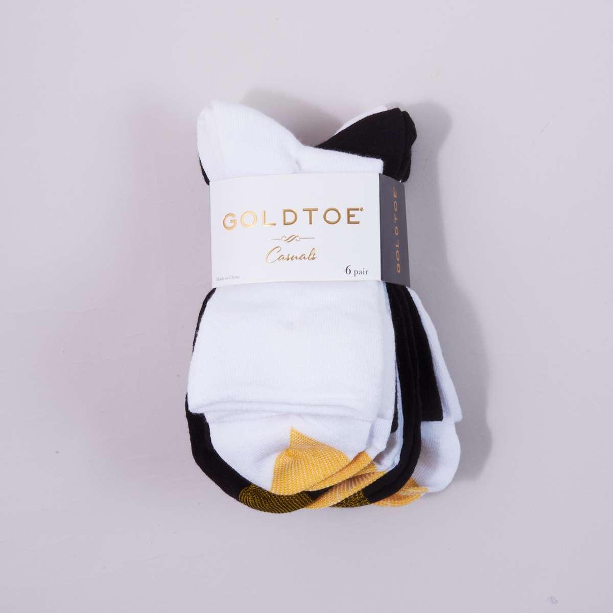 Click here for Womens Gold Toe(R) 6pk. Ultra Soft Midi Socks prices