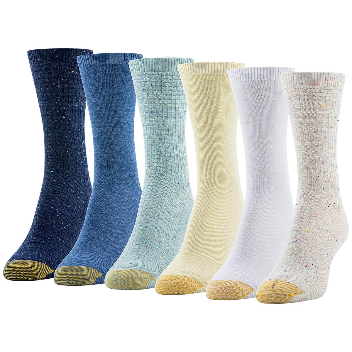 Click here for Womens Gold Toe(R) Waffle Knit Net Midi Socks prices