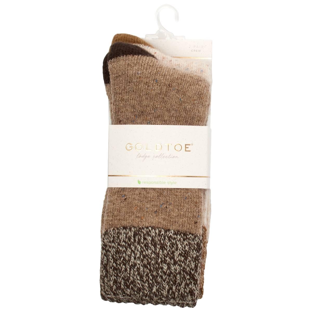 Click here for Womens Gold Toe(R) 2pk. Full Cushion Speckled Crew... prices