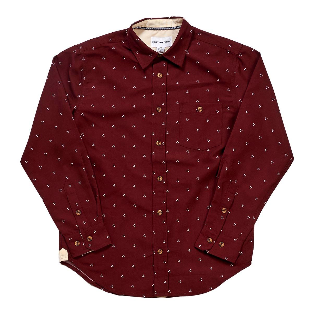 Click here for Boys (8-16) Distortion Long Sleeve Button Down Shi... prices