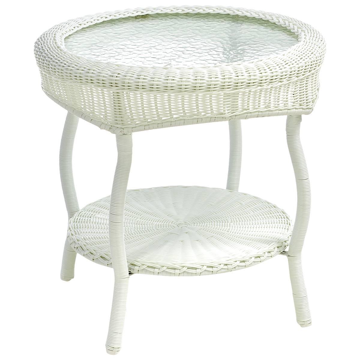Click here for Belle Haven Table with Glass Top & Shelf prices