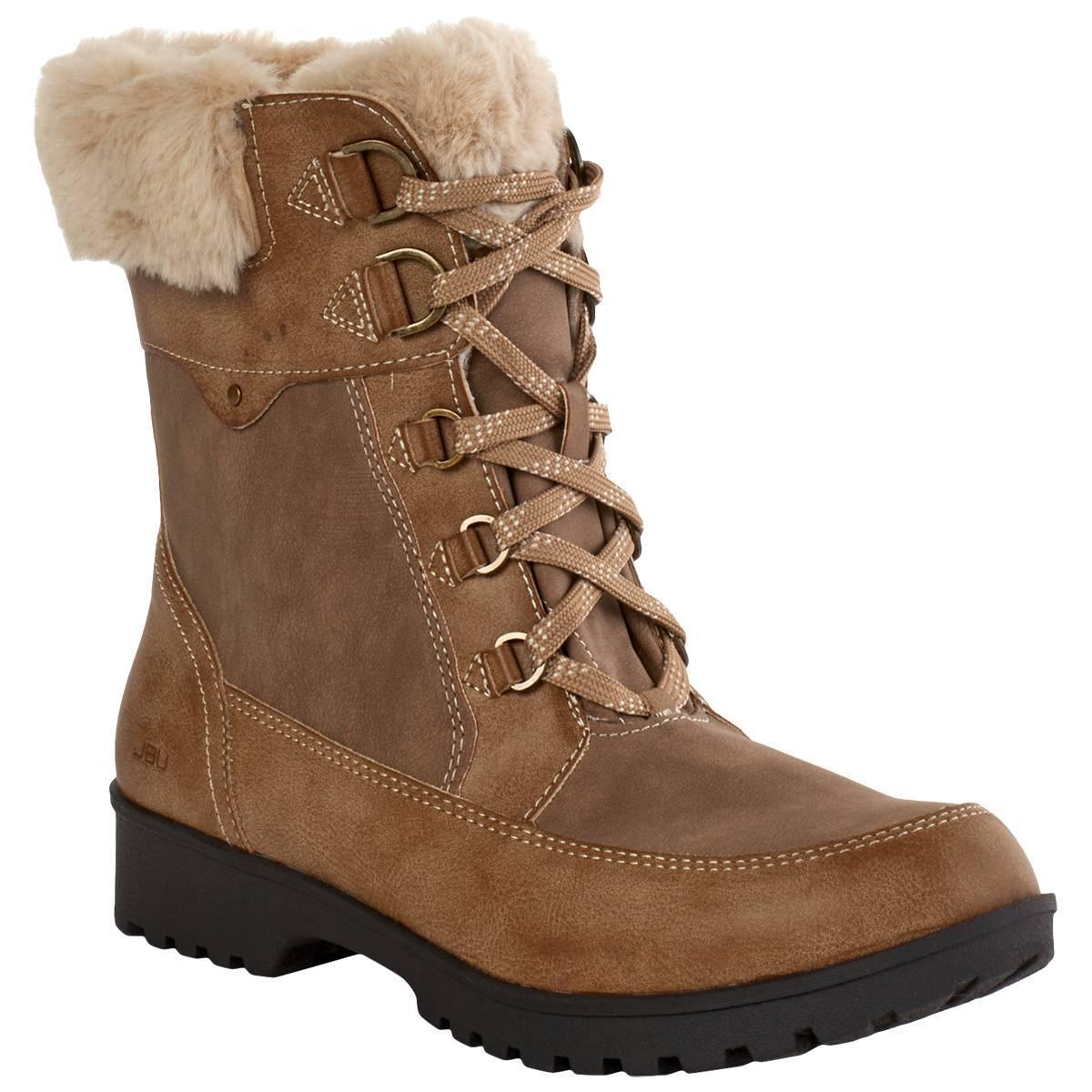 Click here for Womens JBU Antonio Waterproof Lace Up Mid-Calf Boo... prices