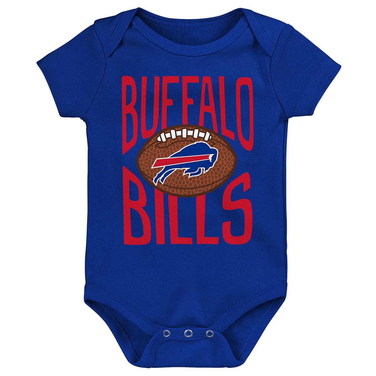 Click here for Baby (0-18M) NFL Buffalo Bills for the Ball Onesie prices