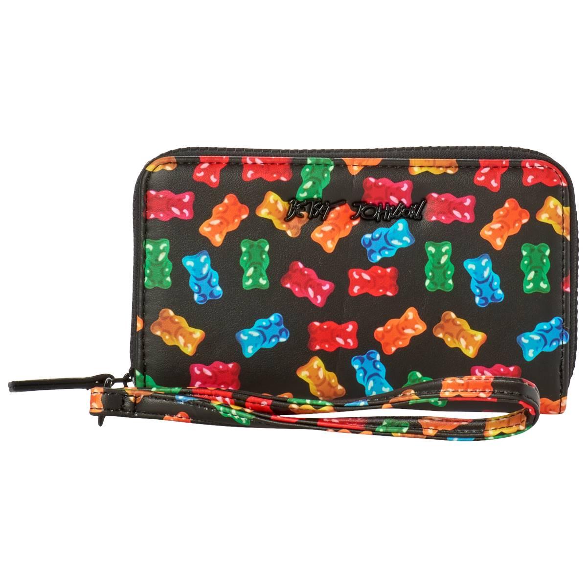 Click here for Womens Betsey Johnson XO Kara Gummy Bear Wristlet prices