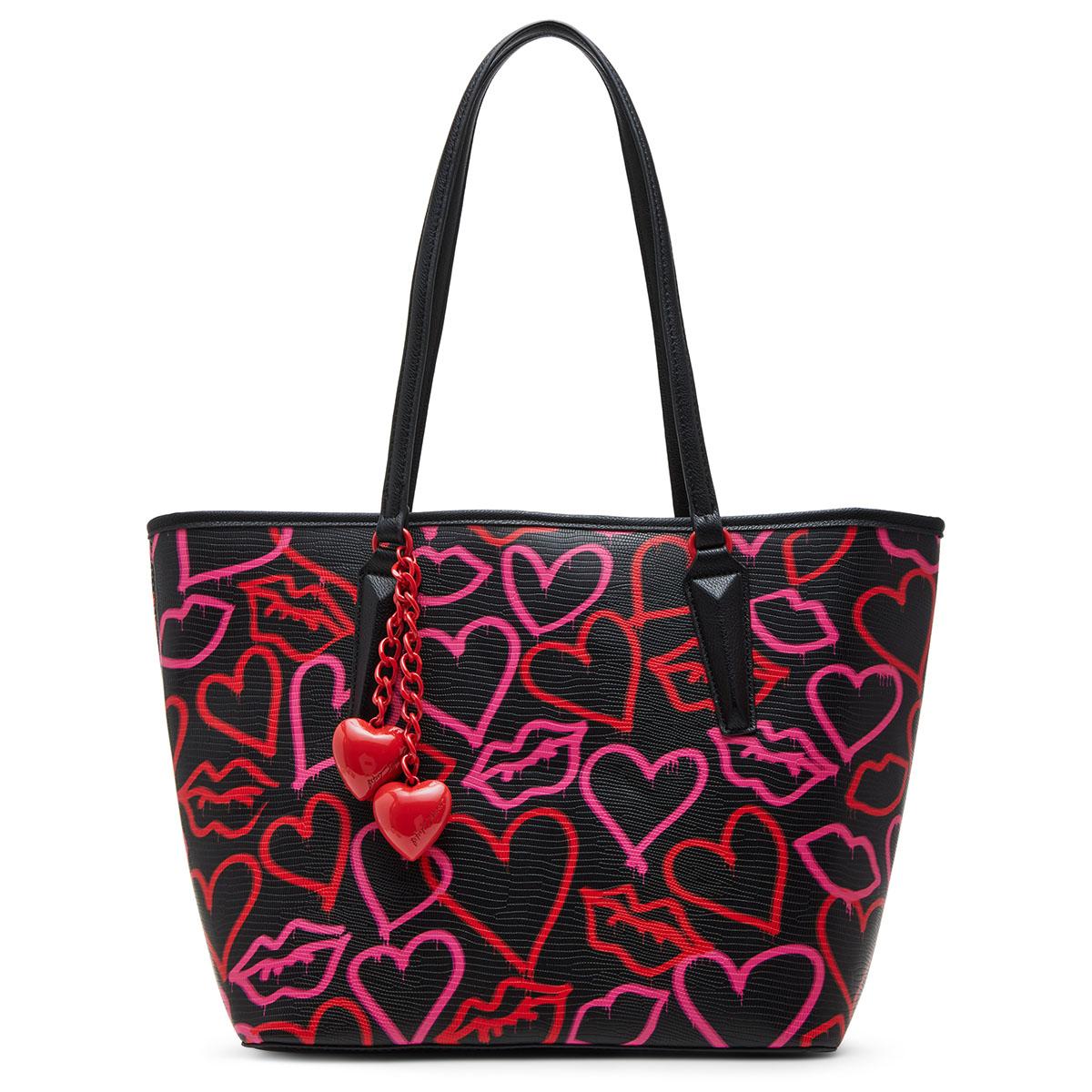 Click here for Betsey Johnson Graffiti Heart Tote prices