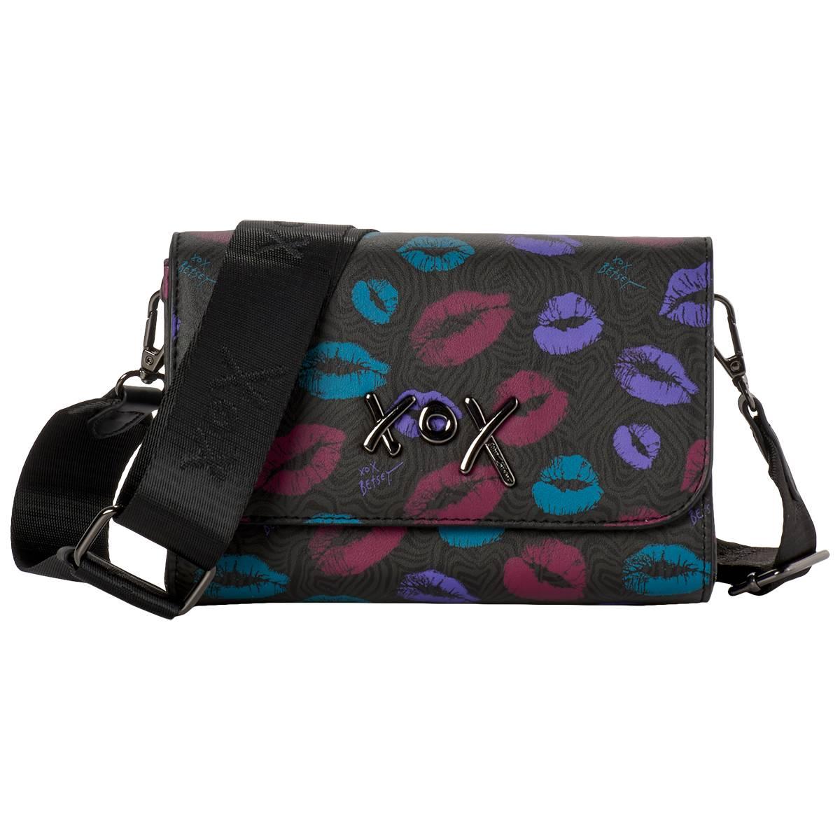 Click here for Womens Betsey Johnson XO Flynn Kisses Crossbody prices