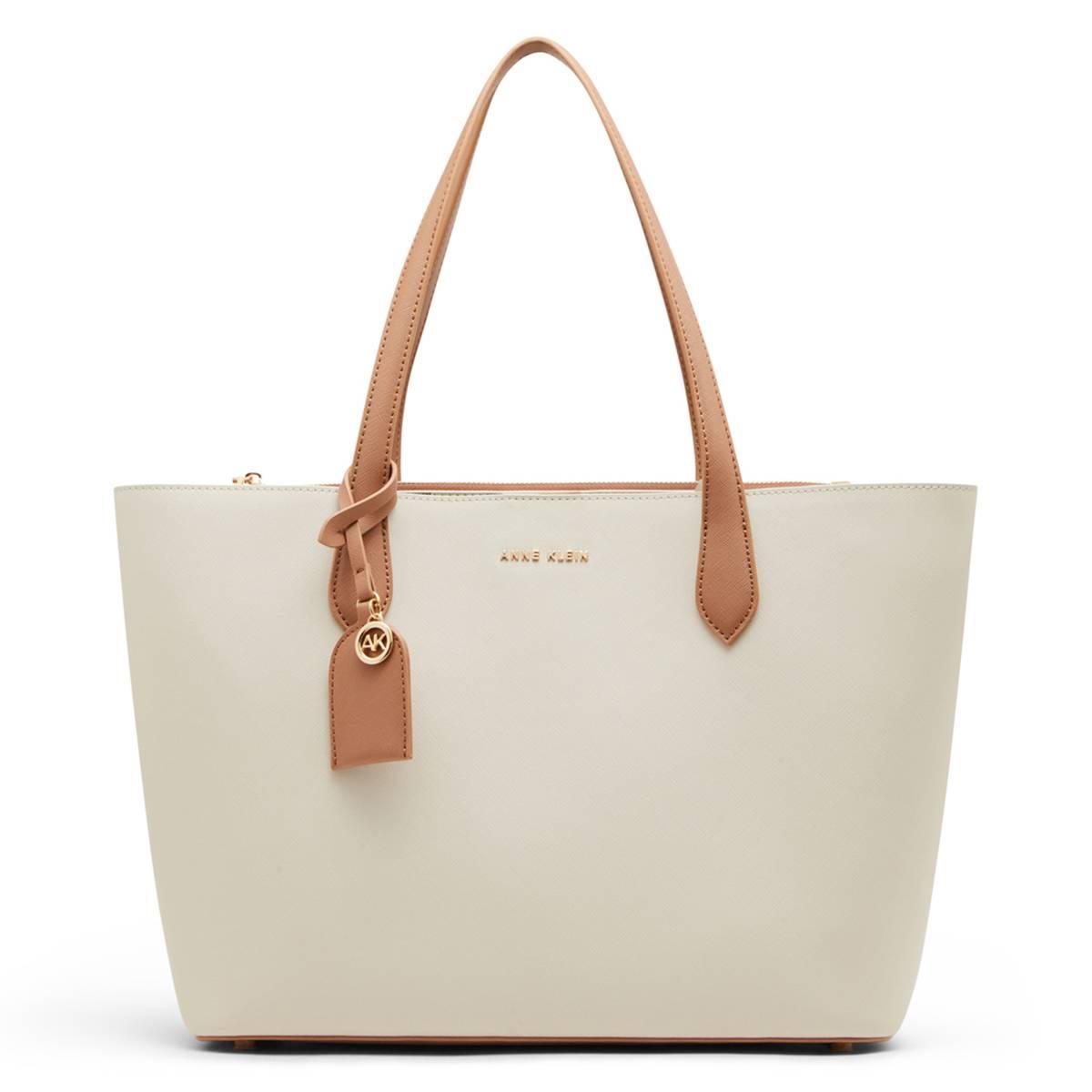 Click here for Anne Klein Bonded Double Compartment Tote prices