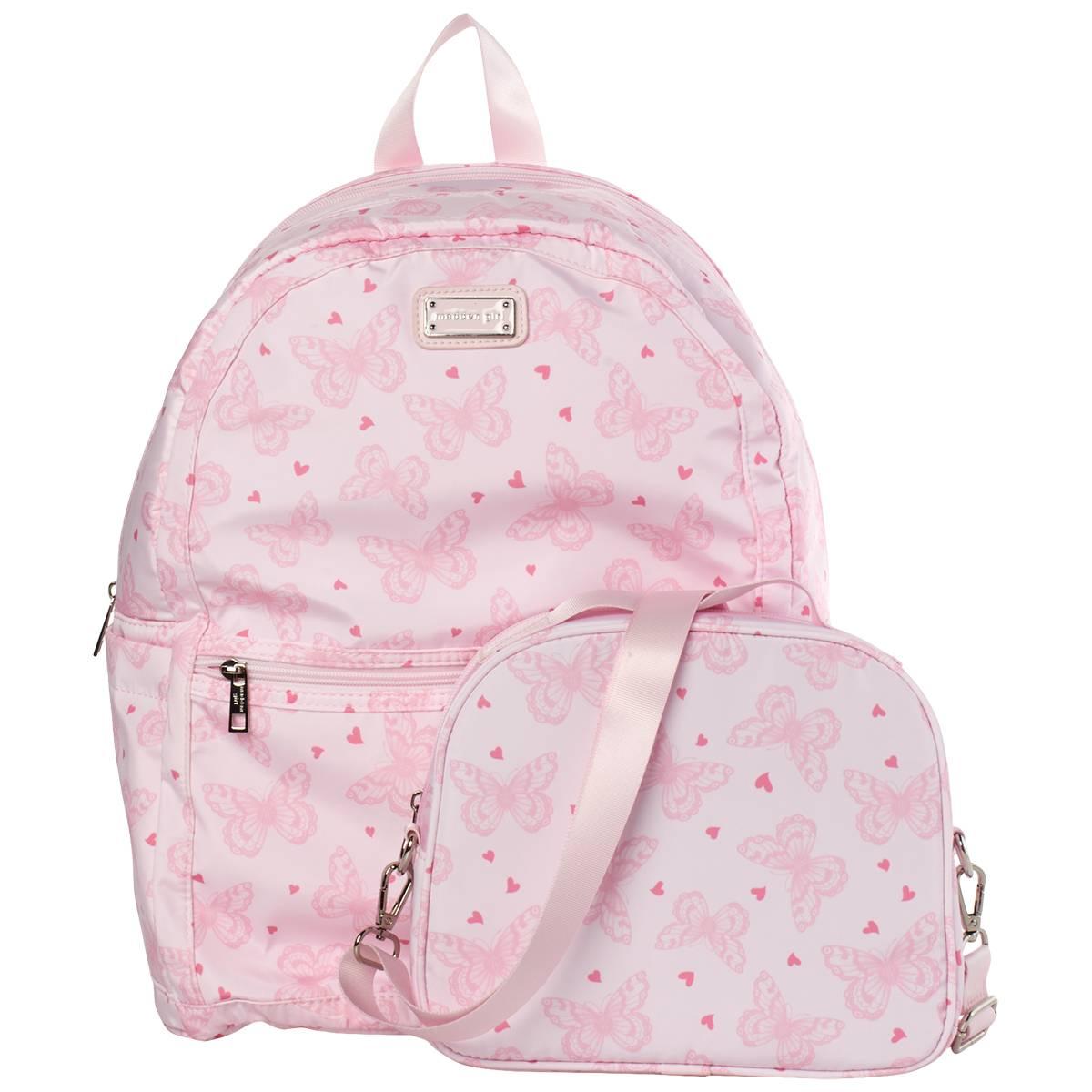 Click here for Madden Girl Butterfly & Heart Backpack with Lunchb... prices
