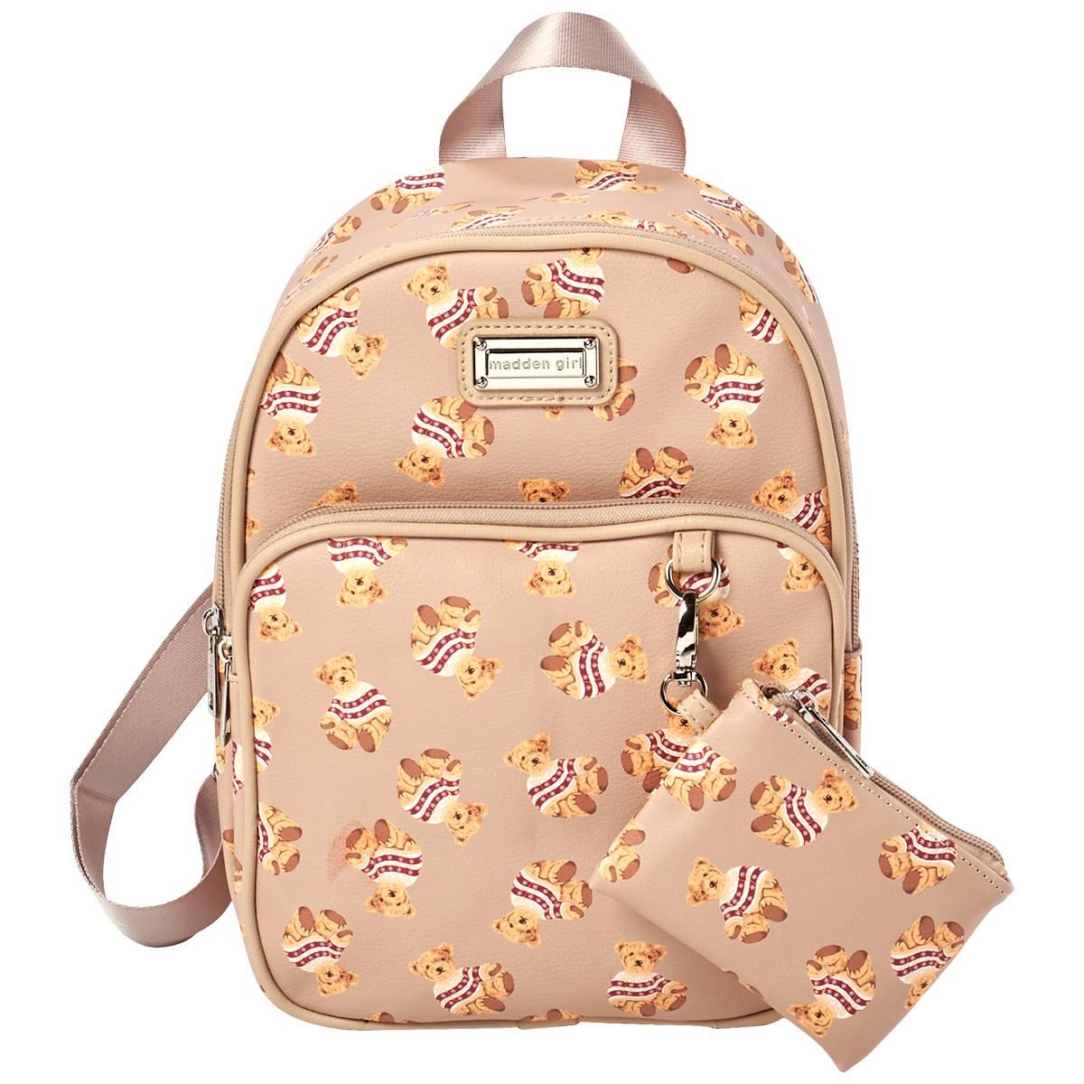 Click here for Madden Girl Teddy Bear Mini Backpack prices