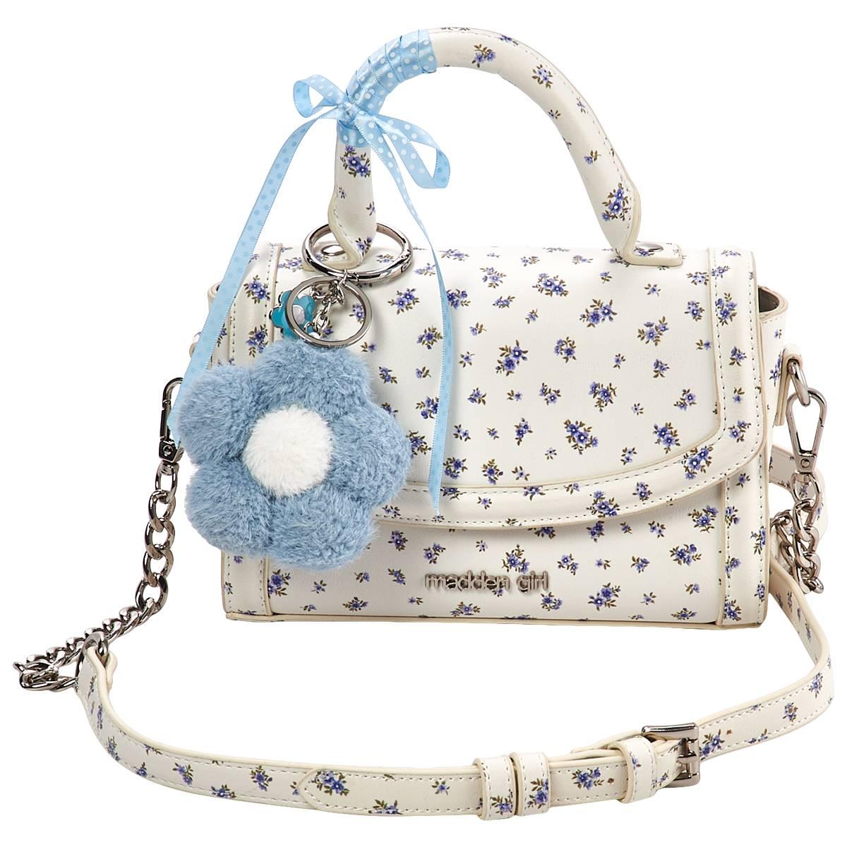 Click here for Madden Girl Floral Top Handle Satchel prices
