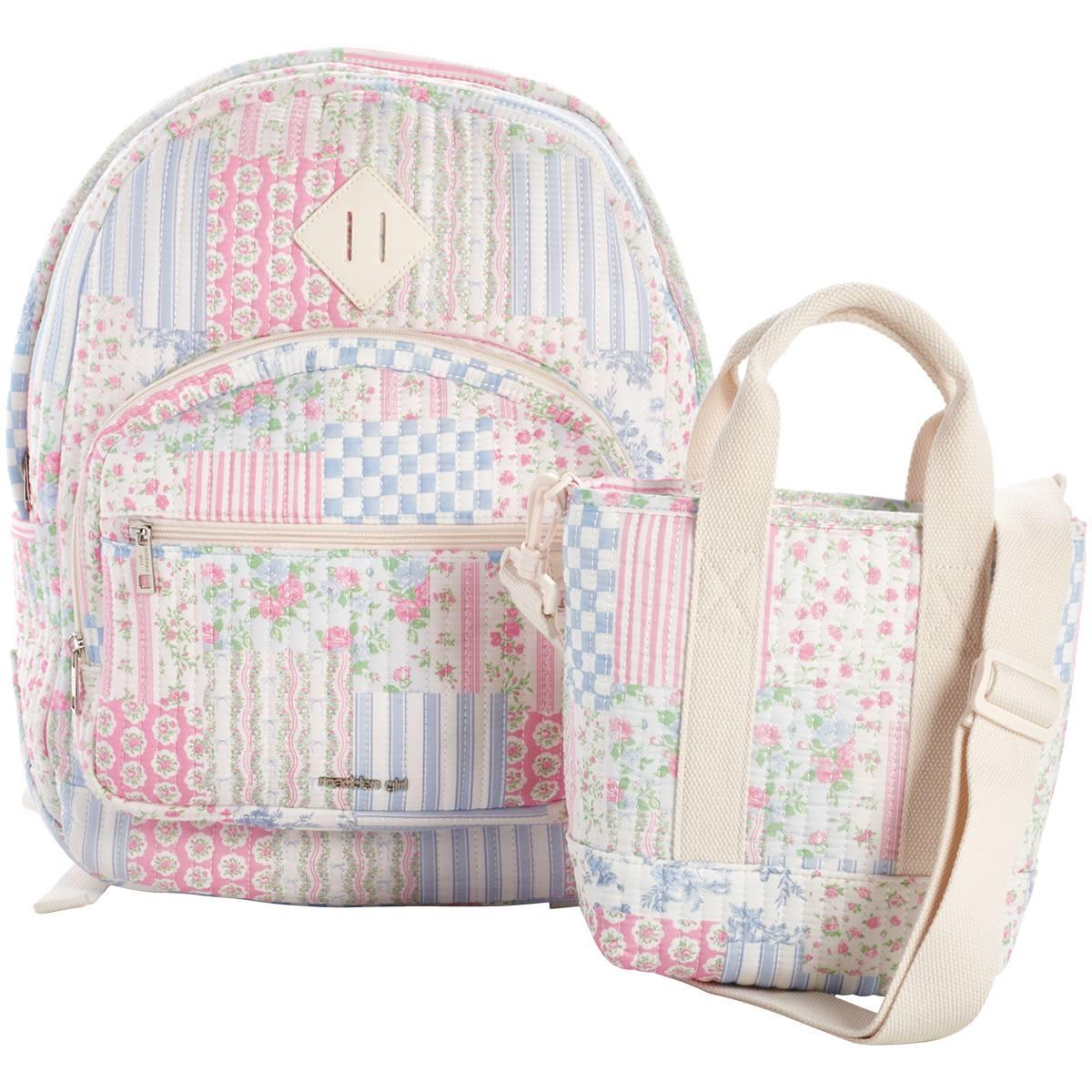Click here for Womens Madden Girl Quilted Patchwork Backpack with... prices