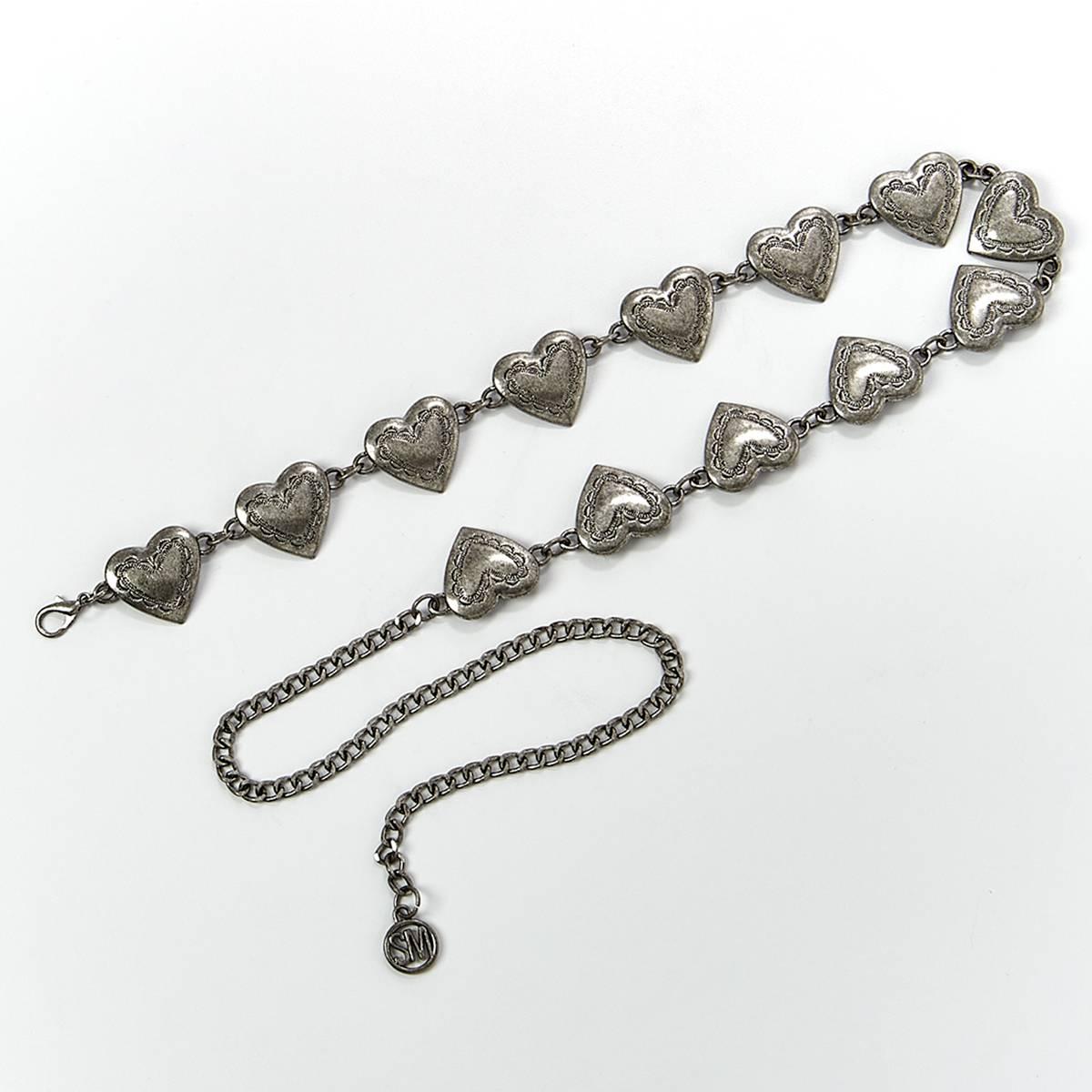 Click here for Womens Steve Madden Heart Conch Chain Belt prices