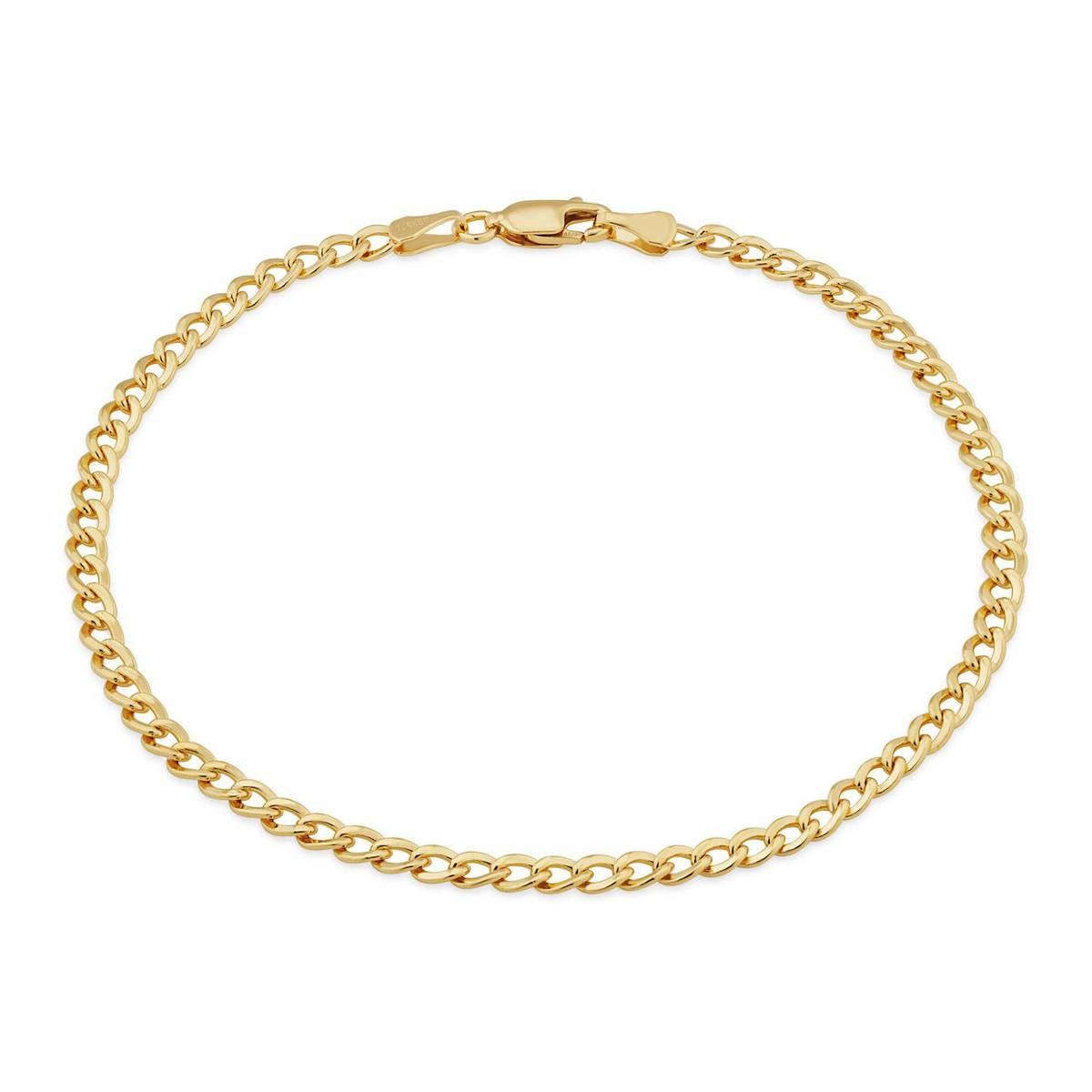 Click here for Gold Classics(tm) 14kt. Gold Filled 3.3mm. Curb Br... prices