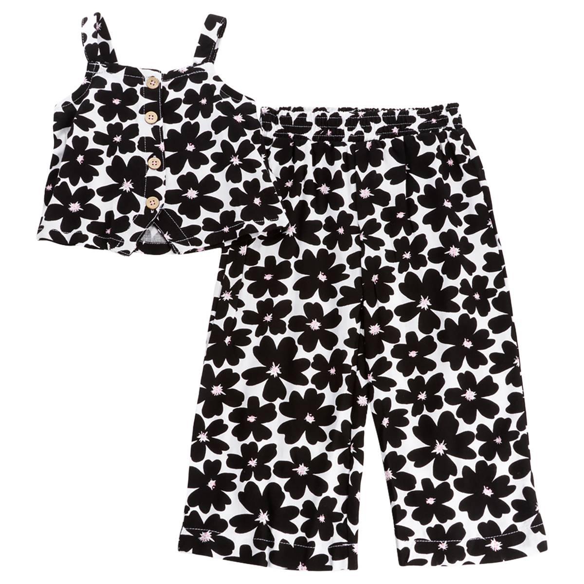 Click here for Toddler Girl Vince Camuto Floral Square Neck Top &... prices