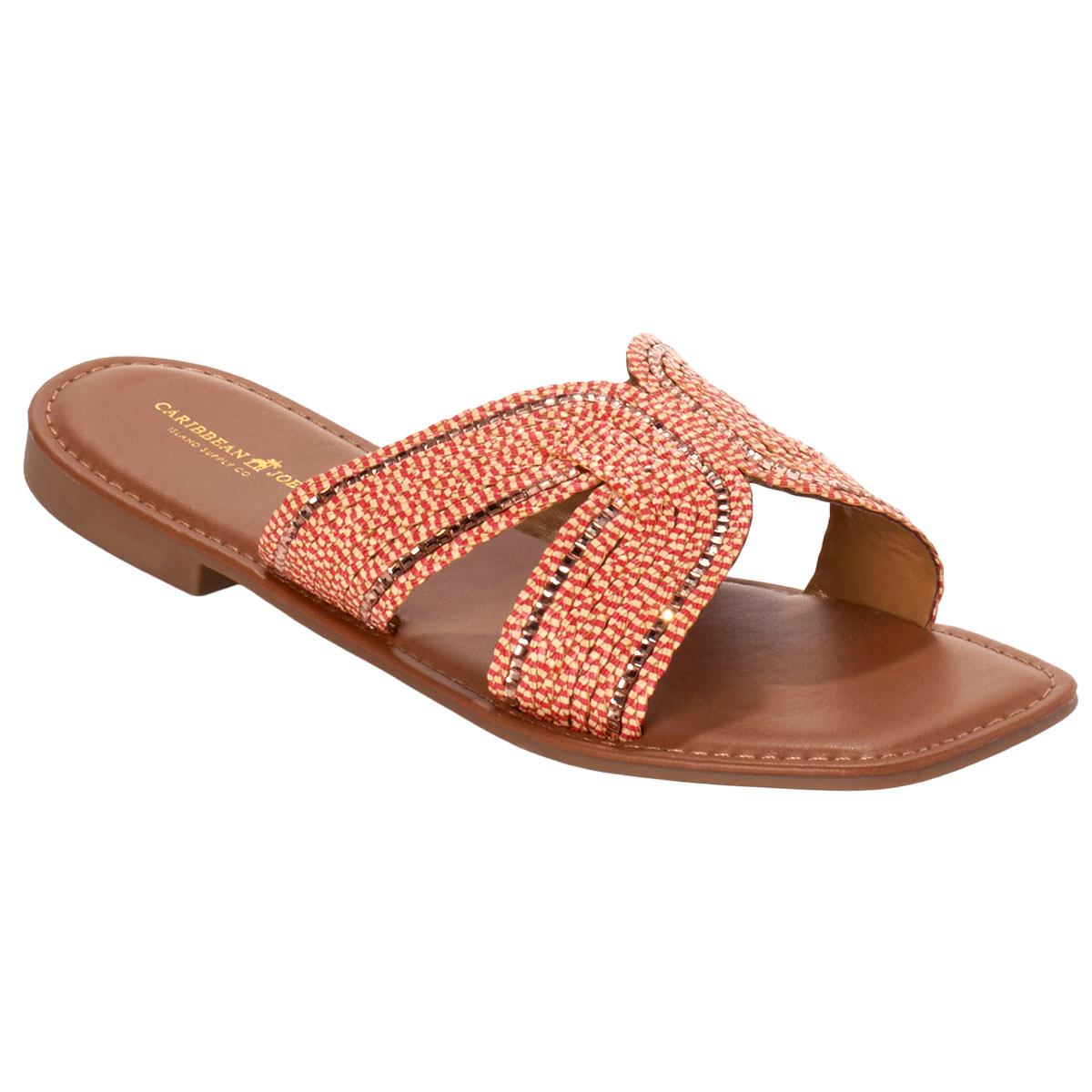 Click here for Womens Caribbean Joe Braided H-Band Sandals prices