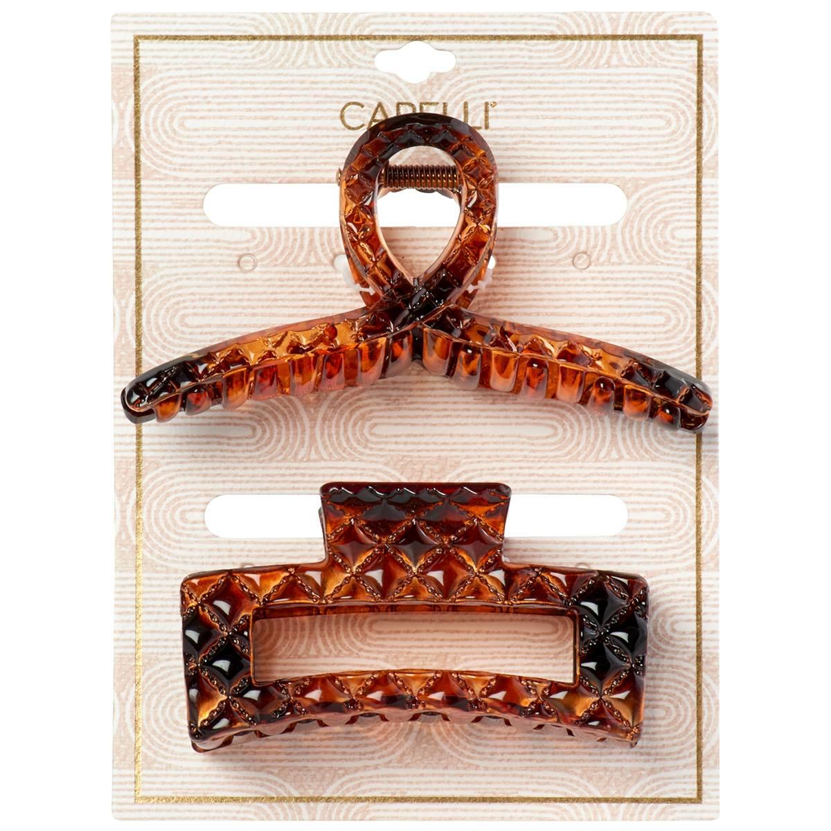 Click here for Womens Capelli New York 2pc. Tortoise Claw Clips prices