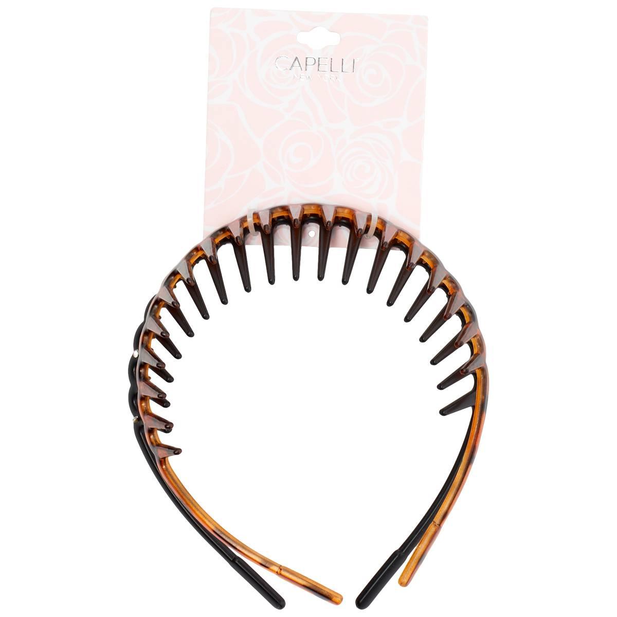 Click here for Womens Capelli New York 2pk. Scalloped Edge Comb H... prices