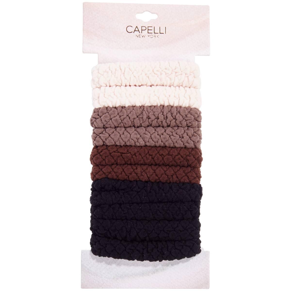 Click here for Womens Capelli New York 10pk. Textured Pony Holder... prices