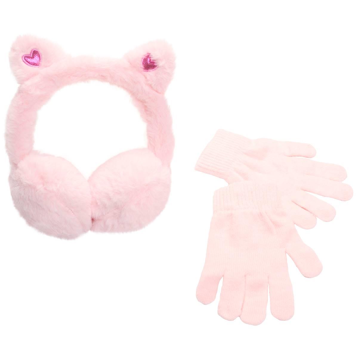 Click here for Girls Elli by Capelli Cat Ear Earmuffs with Gloves... prices