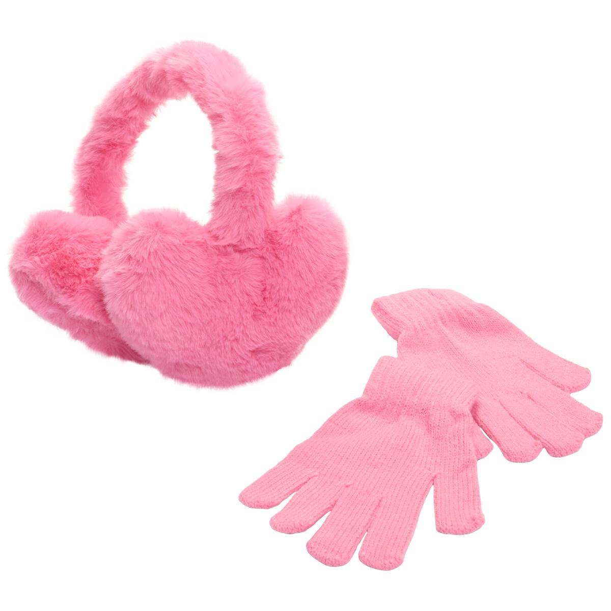 Click here for Girls Capelli(R) New York Heart Faux Fur Ear Muff... prices