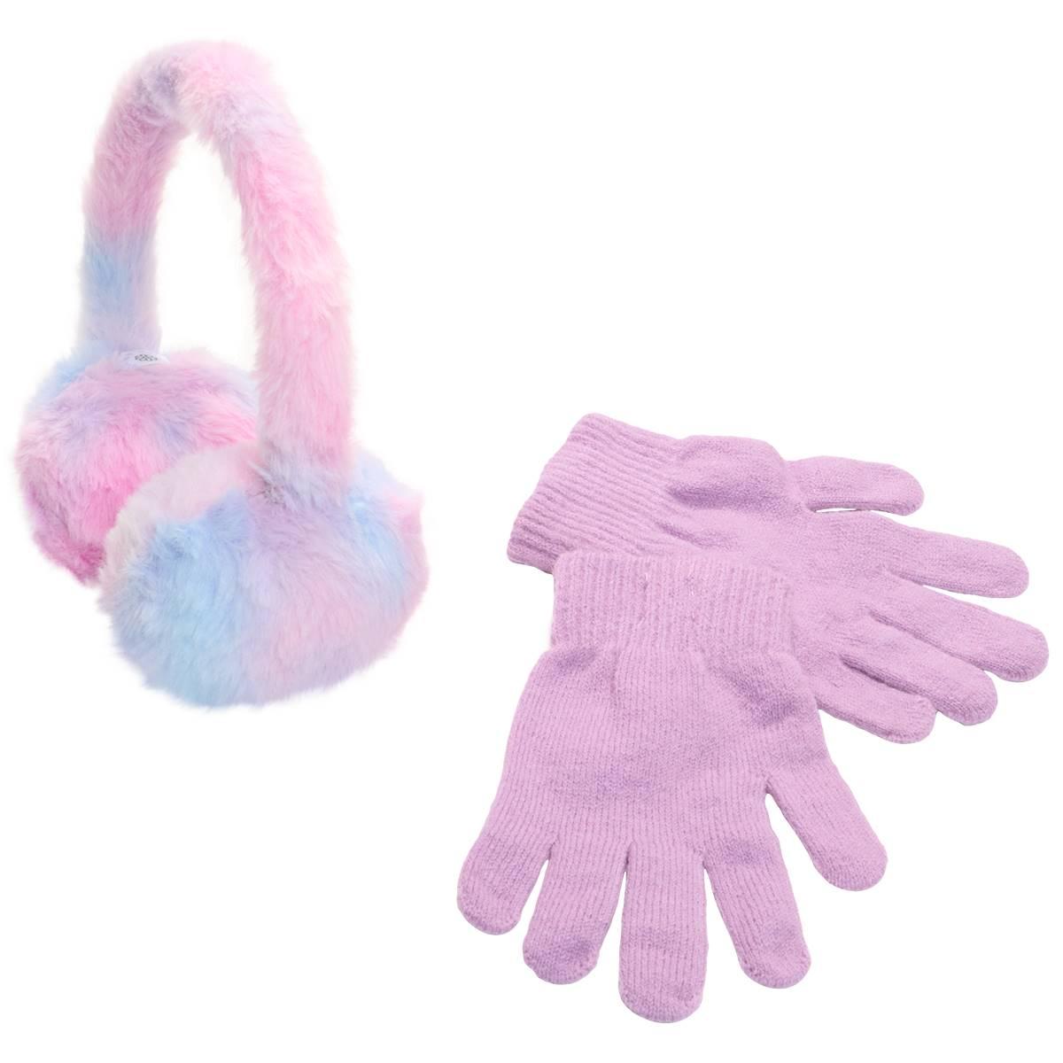 Click here for Girls Elli by Capelli Tie Dye Faux Fur Earmuff w/... prices