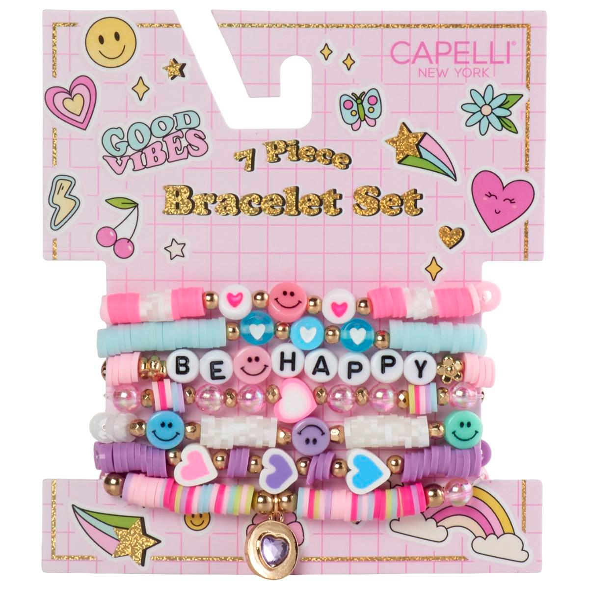Click here for Girls Capelli(R) New York 7pc. Be Happy Heart Brac... prices