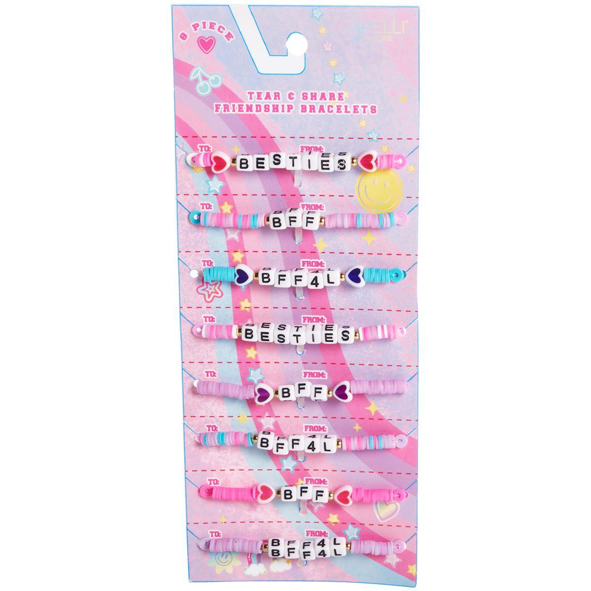 Click here for Girls Capelli(R) New York 8pc. Besties BFF Bracele... prices