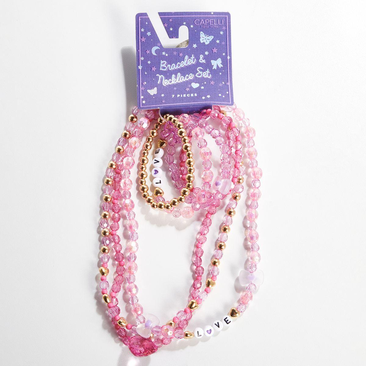 Click here for Girls Capelli(R) New York 7pc. Love/Hearts Bracele... prices