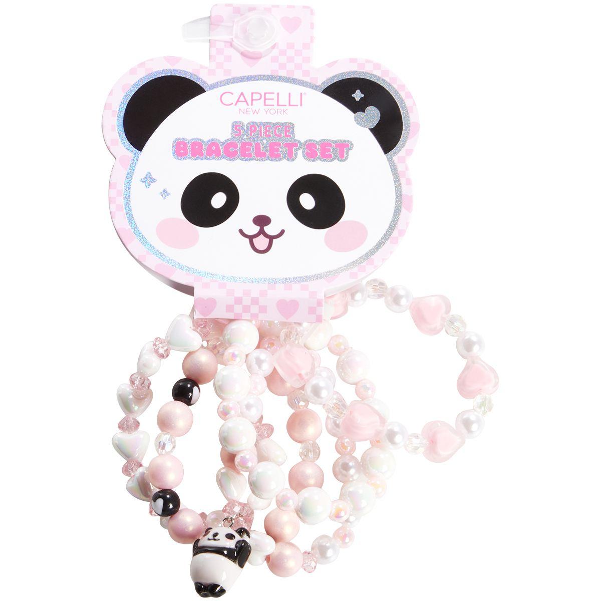 Click here for Girls Capelli(R) New York 5pc. Chunky Panda Bracel... prices