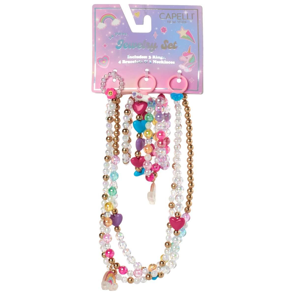 Click here for Girls Capelli(R) New York 10pc. Hearts/Rainbow Jew... prices