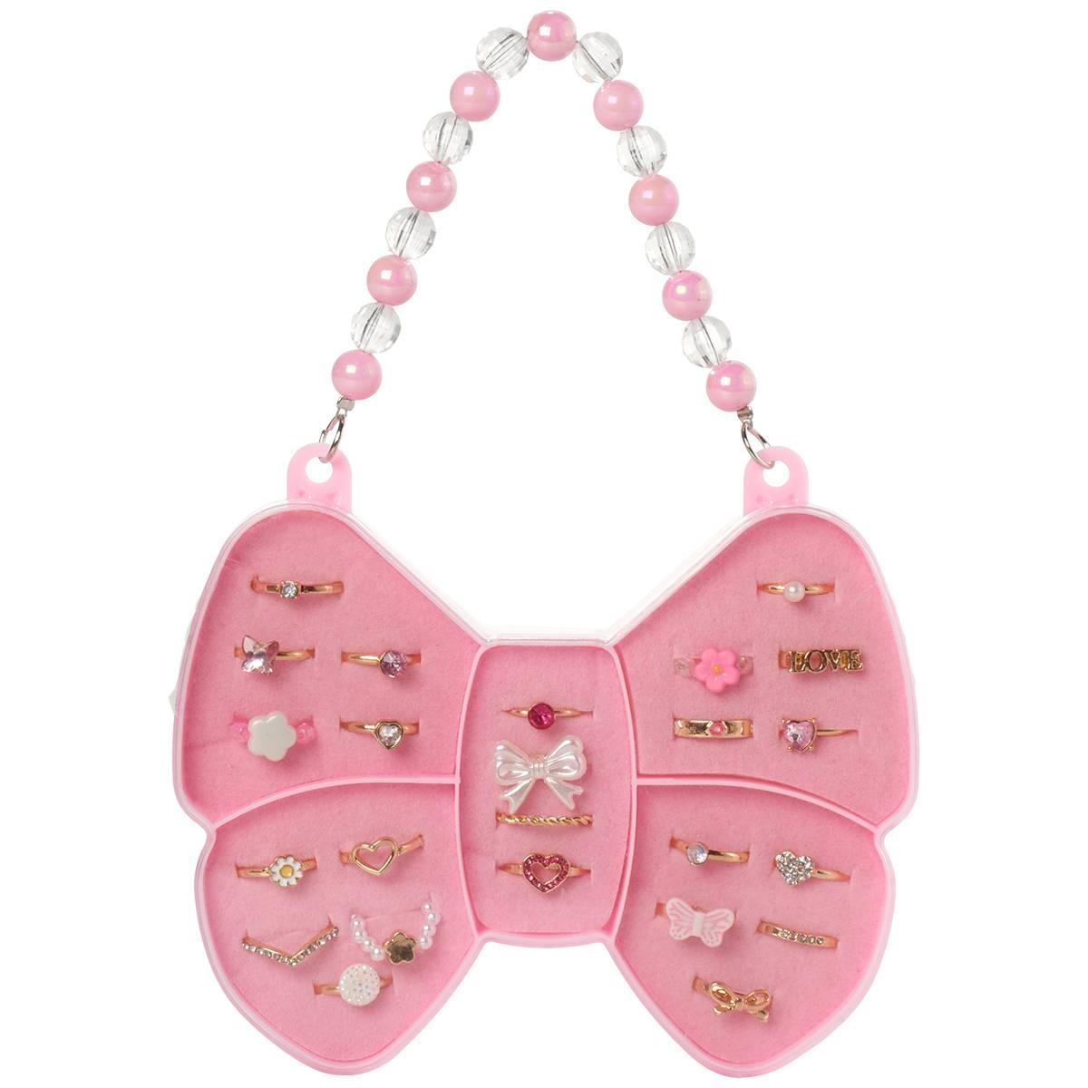 Click here for Girls Capelli(R) New York 24pc. Ring Set in Bow Ca... prices