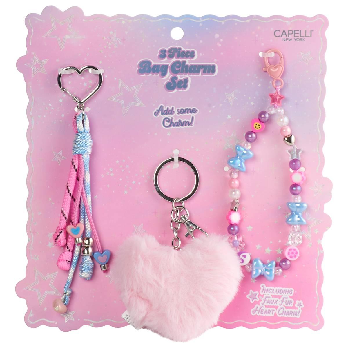 Click here for Girls Capelli(R) New York 3pc. Novelty Heart Bag C... prices