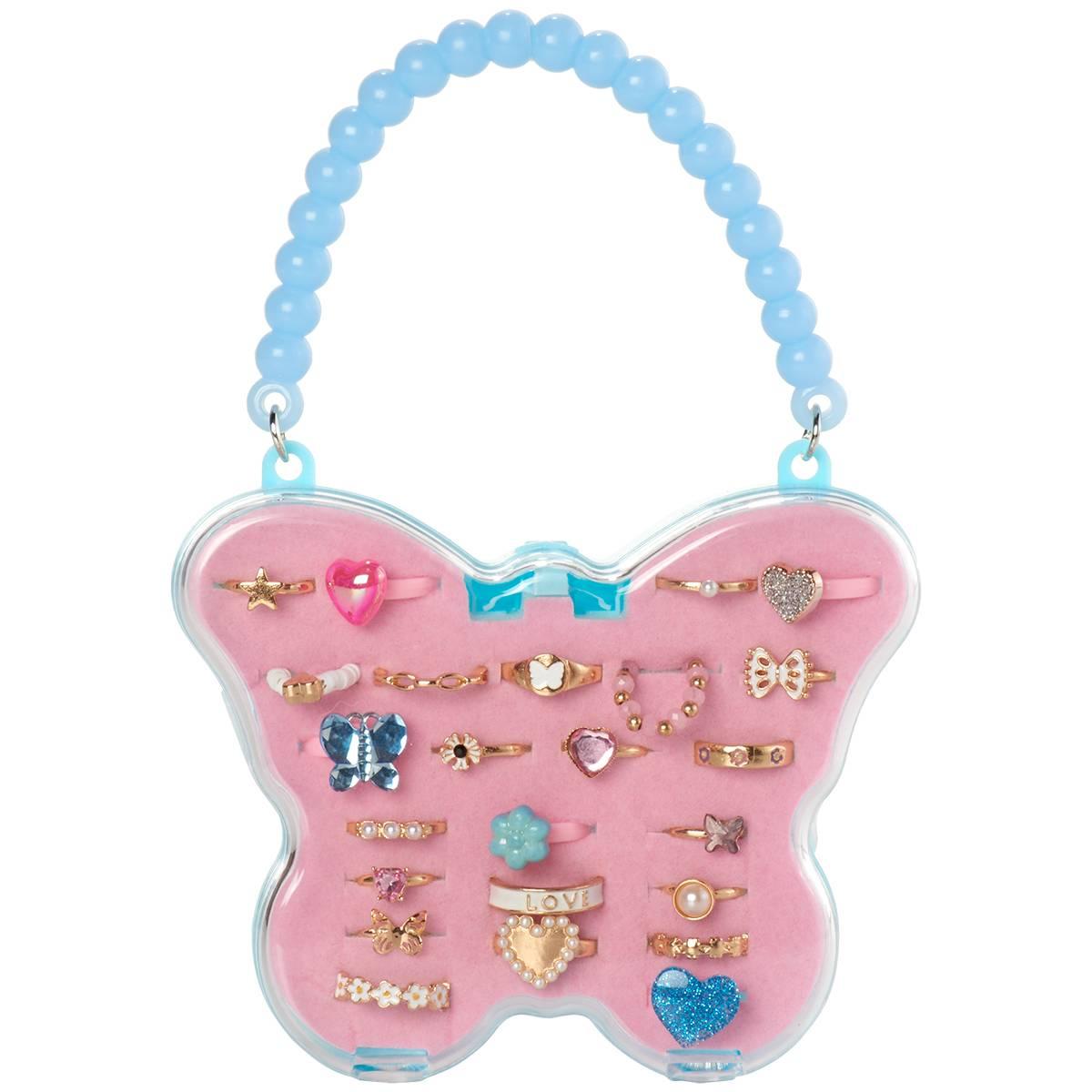 Click here for Girls Capelli(R) New York 24pc. Butterfly Ring Cas... prices