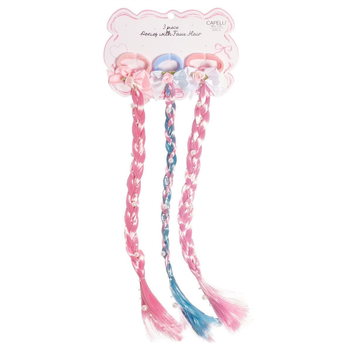 Click here for Girls Capelli(R) New York 3Pc Braided Faux Hair W/... prices