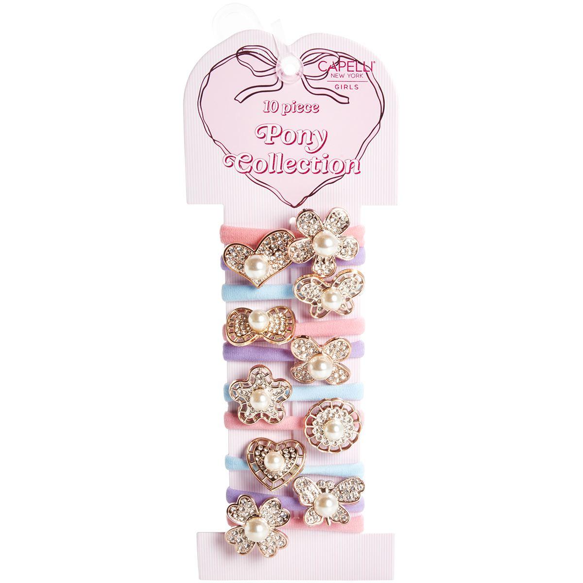 Click here for Girls Capelli(R) New York 10pc. Pony Collection w/... prices