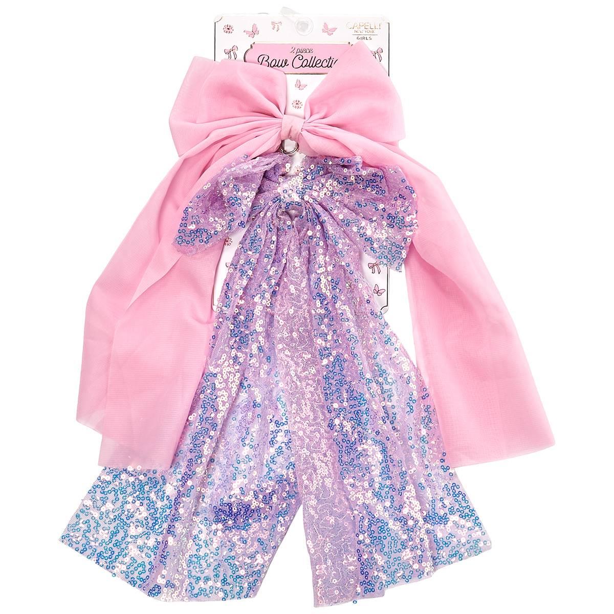 Click here for Girls Capelli(R) New York 2pk. Chiffon & Sequin Bo... prices
